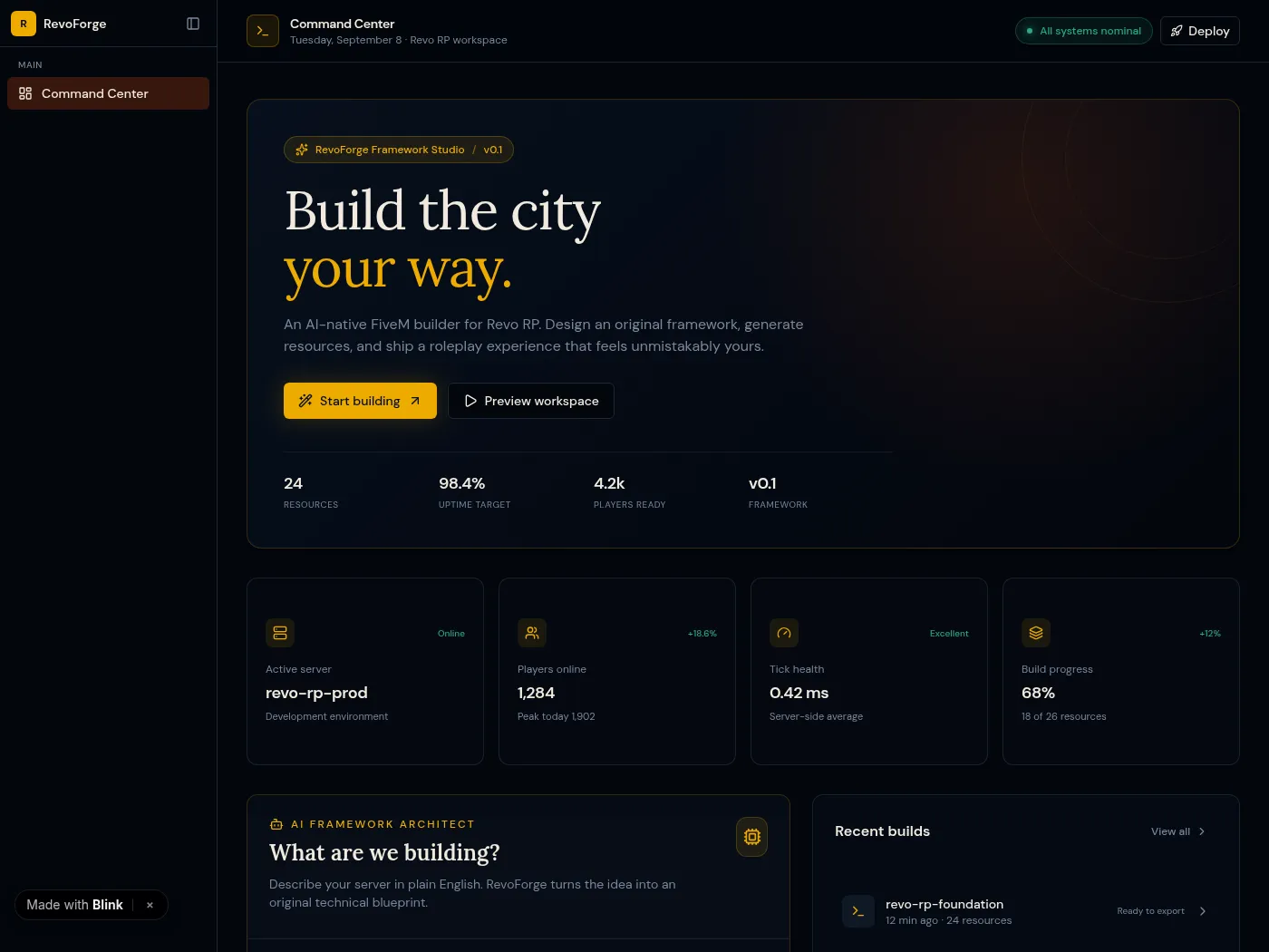 AI FiveM Server Builder
