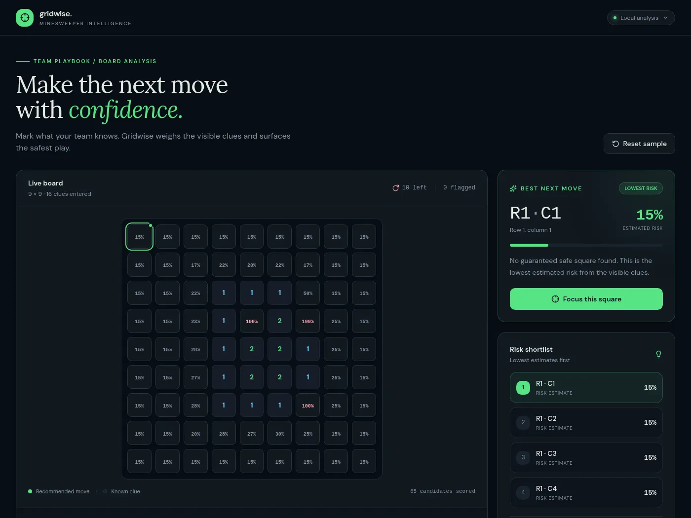 Minesweeper AI Predictor