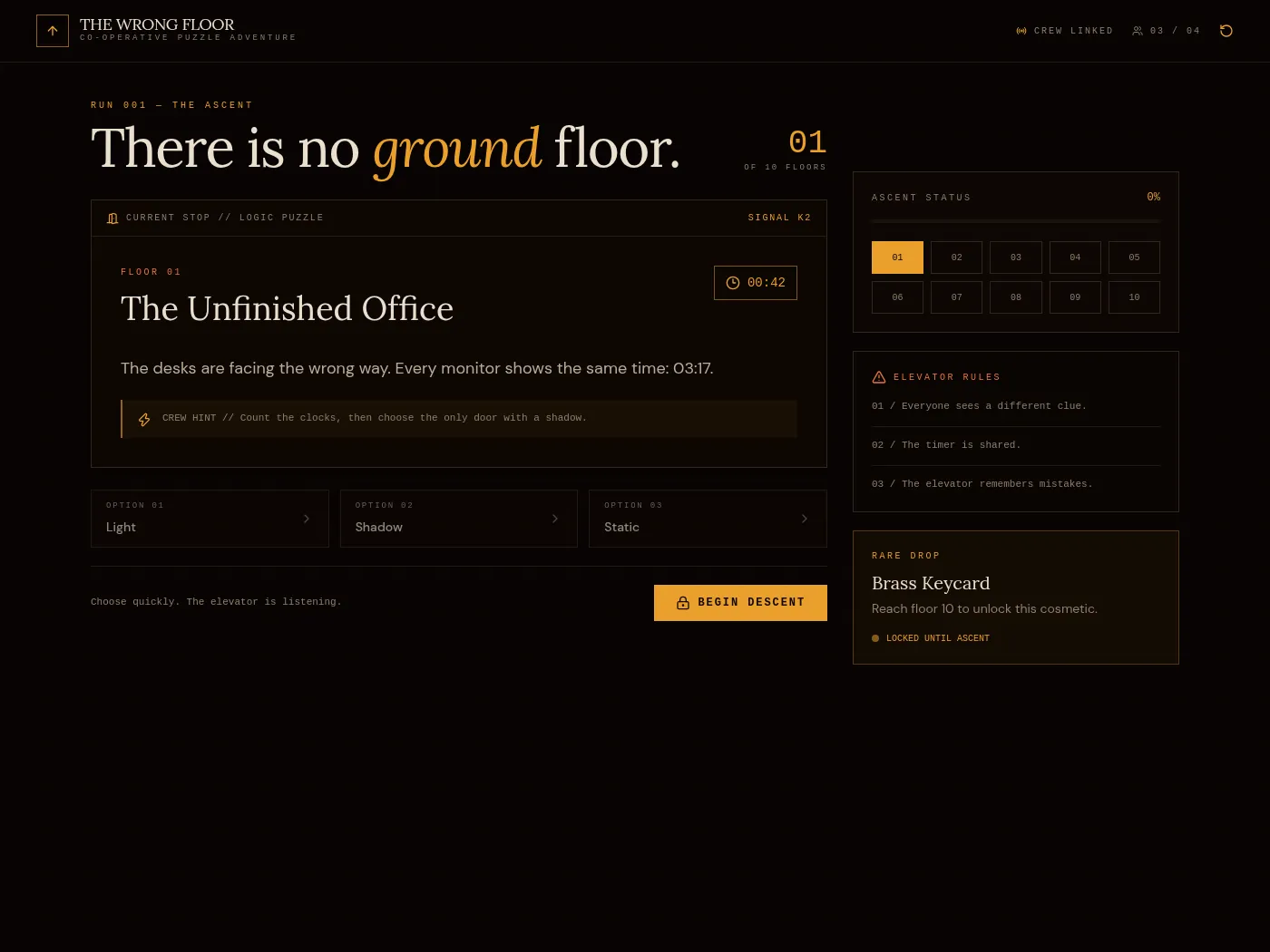 The Wrong Floor
