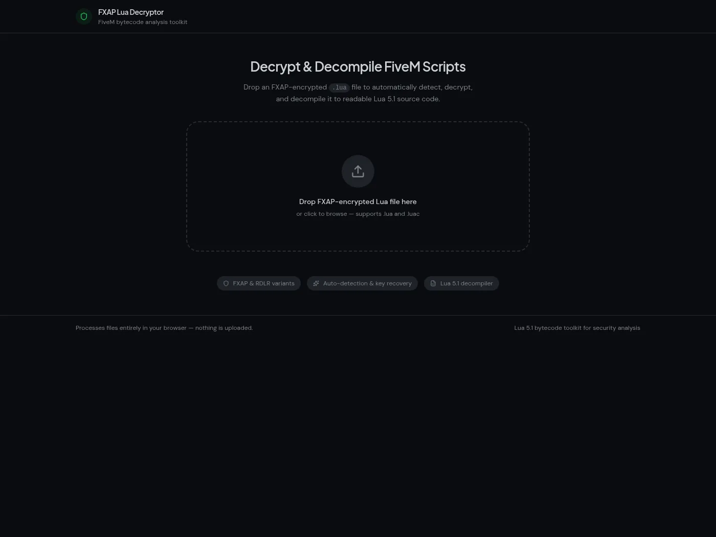 FXAP Lua Decryptor