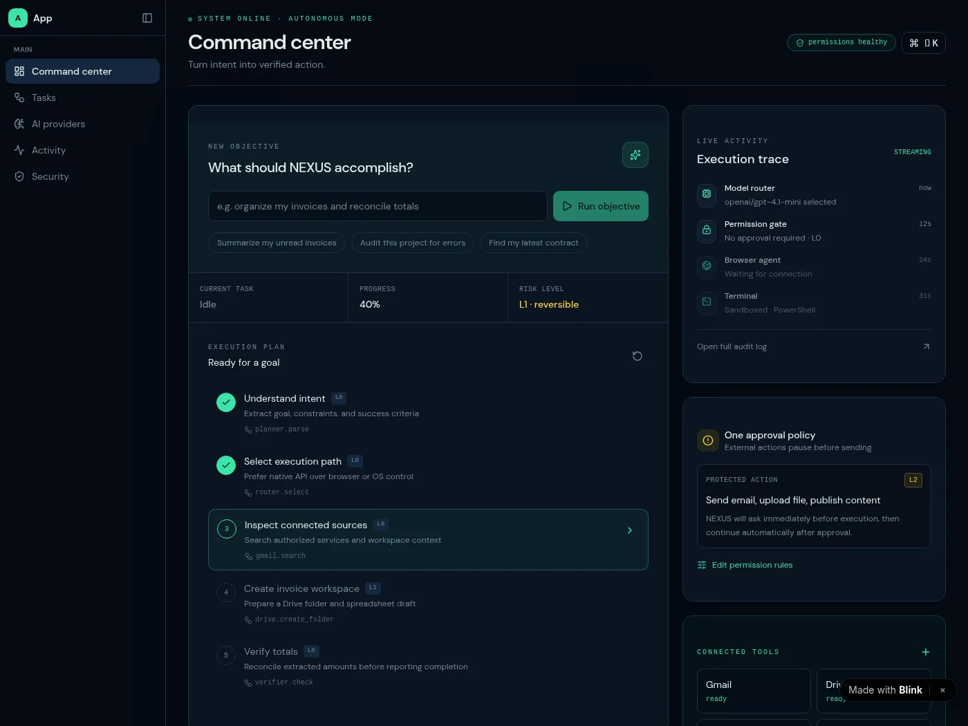 NEXUS Autonomous Agent