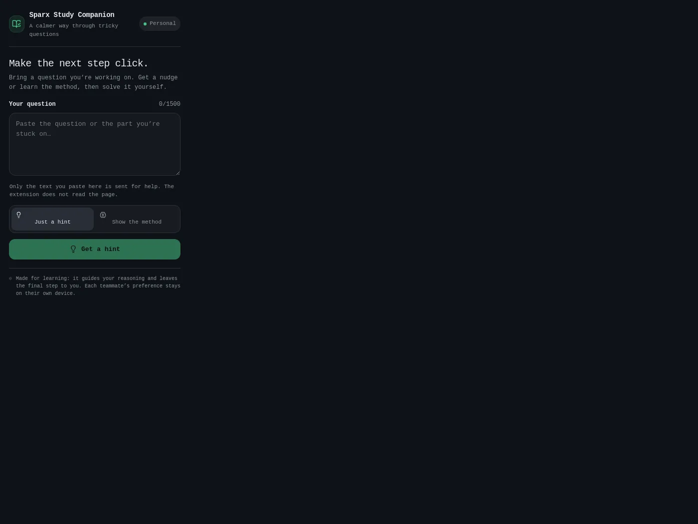 Sparx AI Assistant