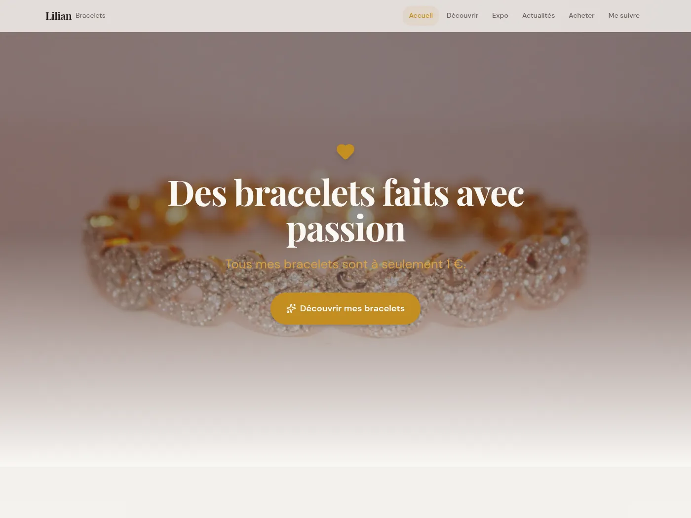 Lilian Bracelets Web