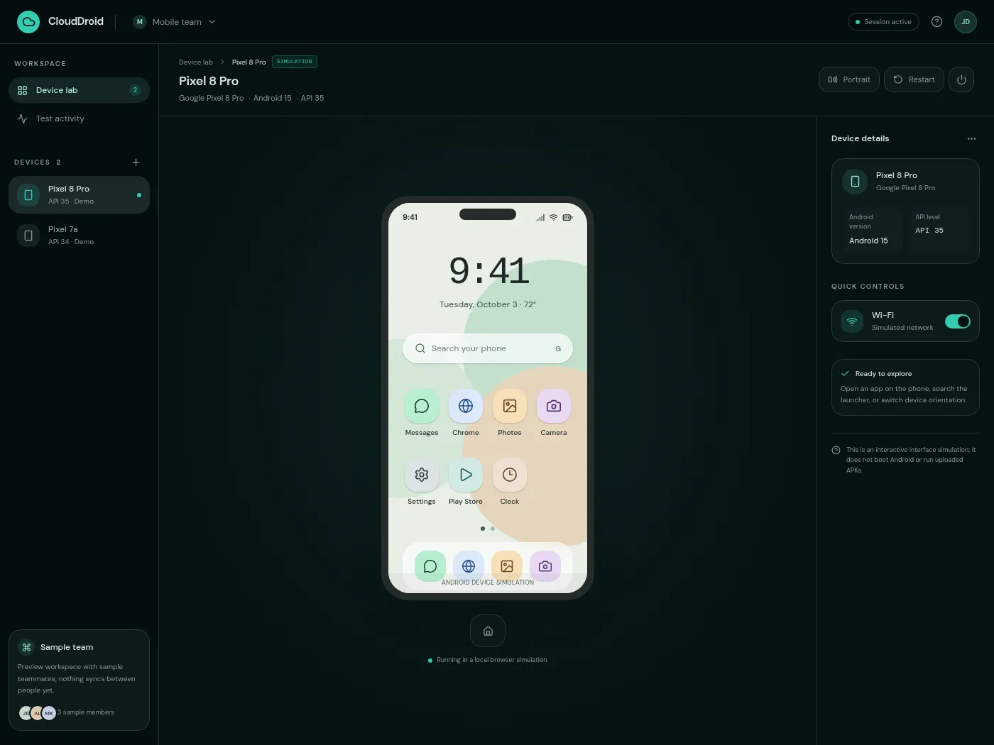 CloudDroid Emulator