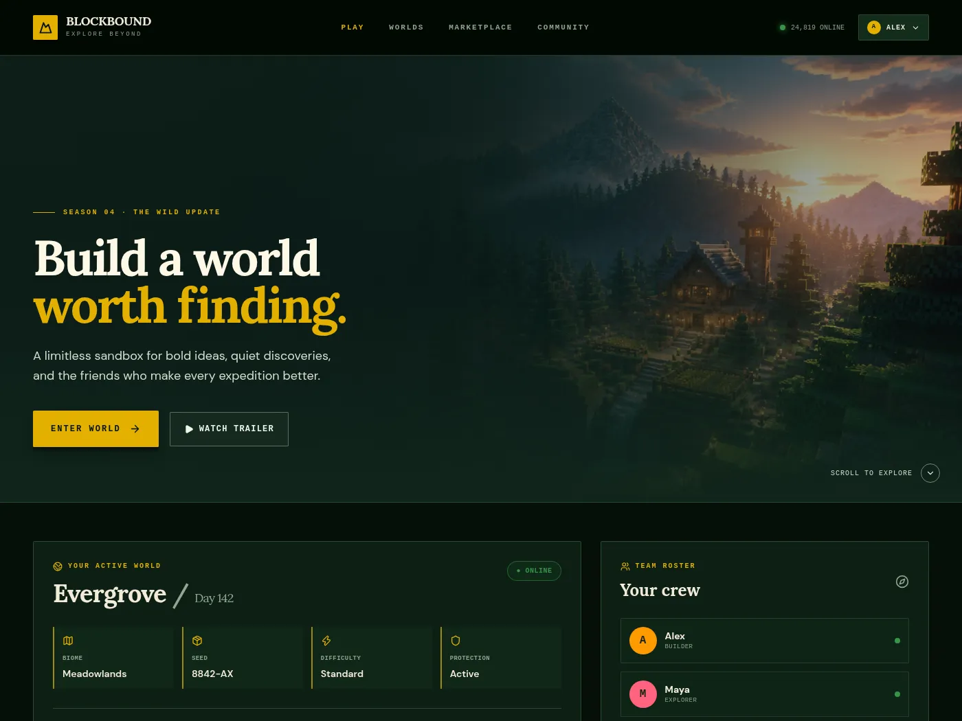MineCraft Web Client