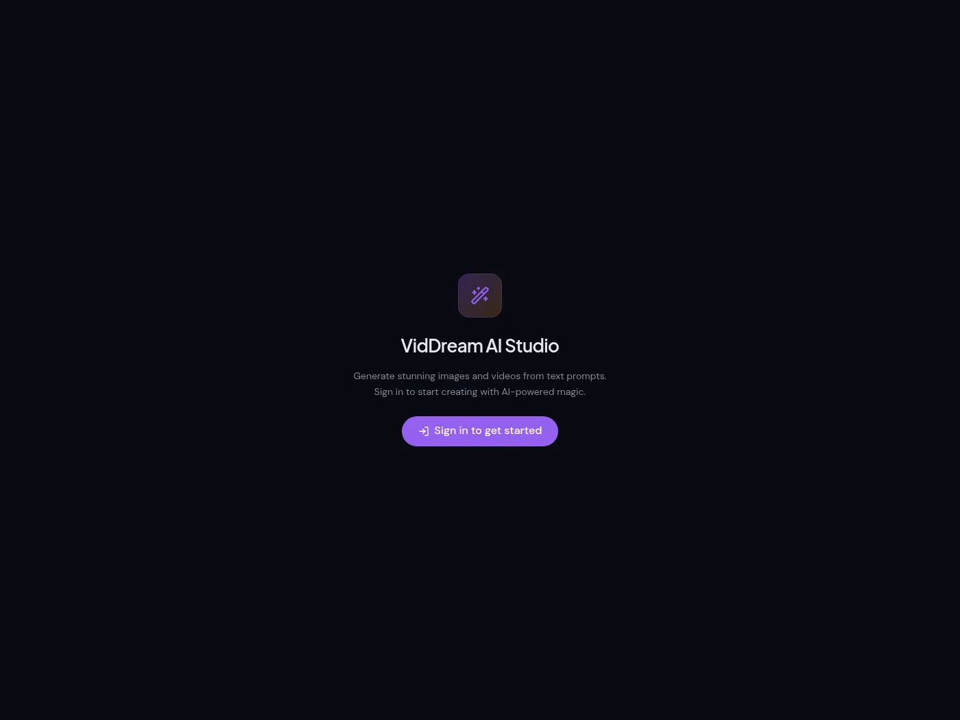 VidDream AI Studio