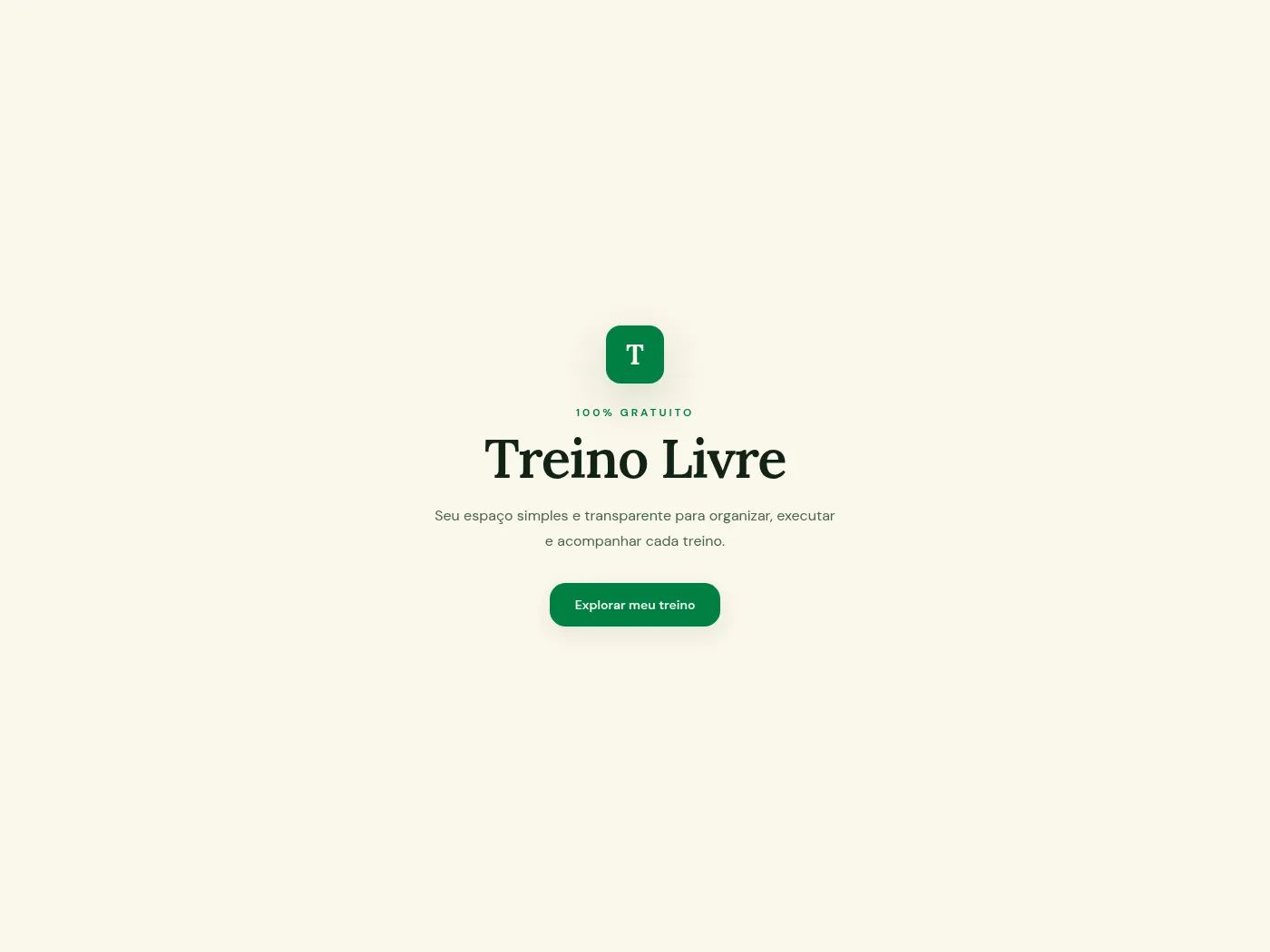Treino Livre