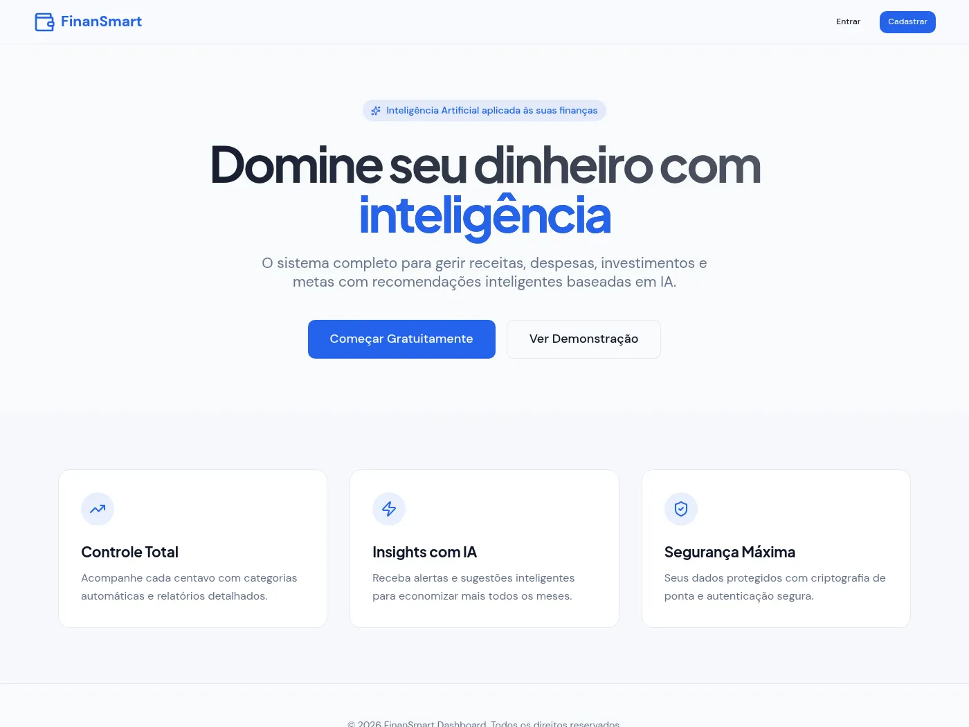 FinanSmart Dashboard