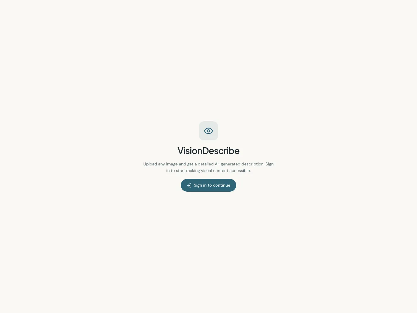 VisionDescribe