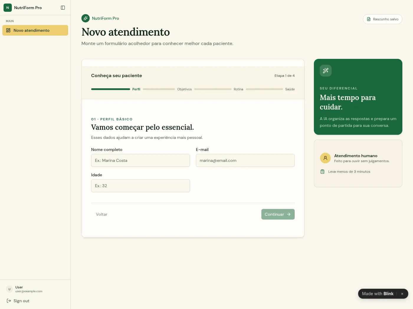 NutriForm Pro