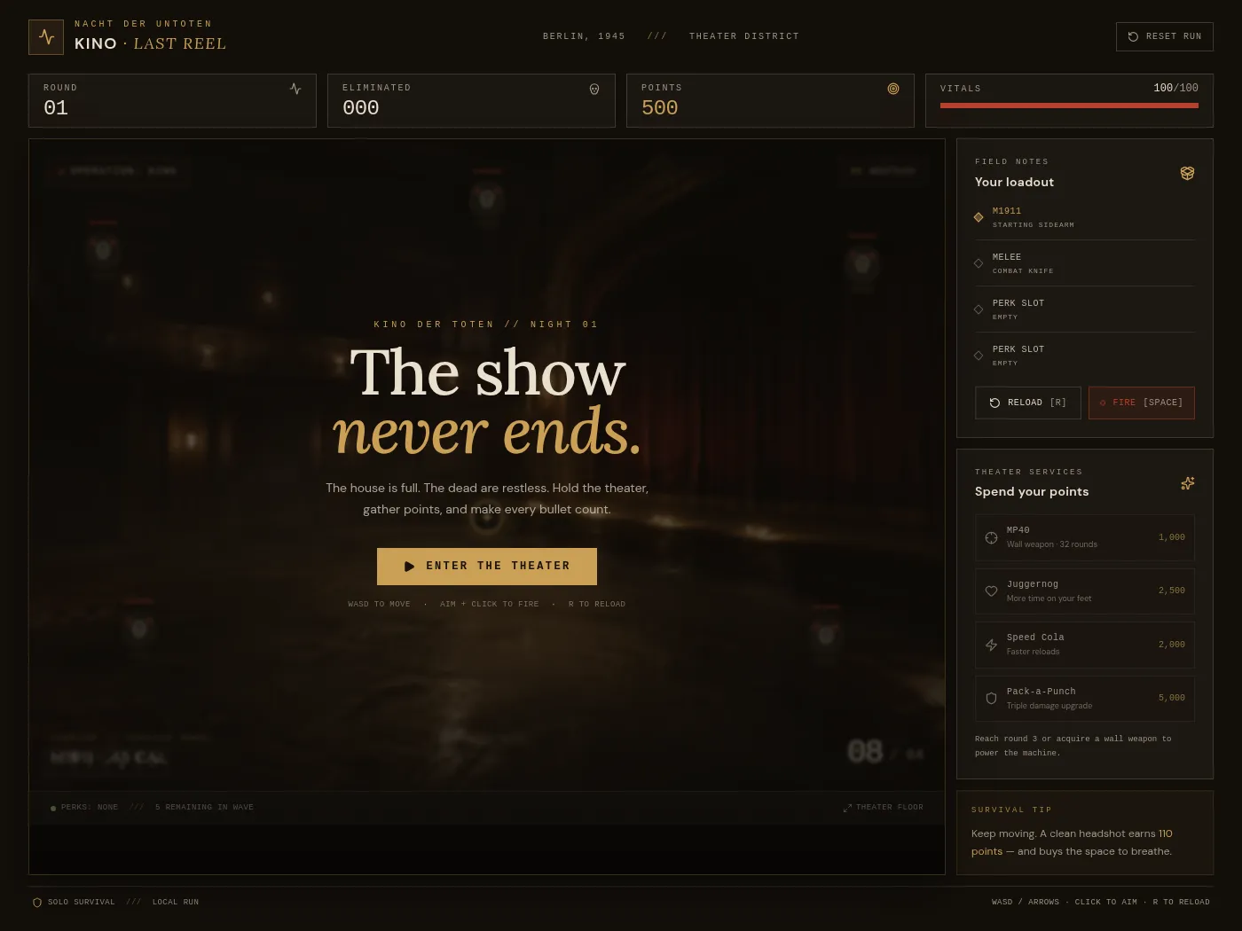 Kino Web Zombies