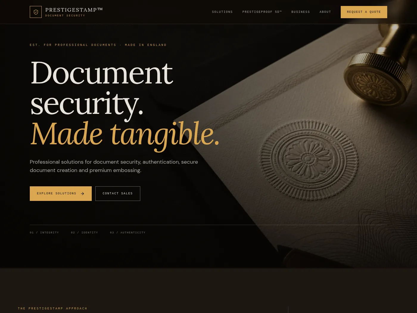 PrestigeStamp Official Site