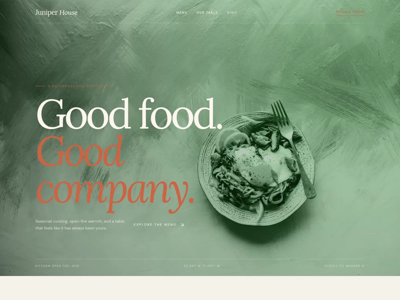 DinePro Restaurant Template