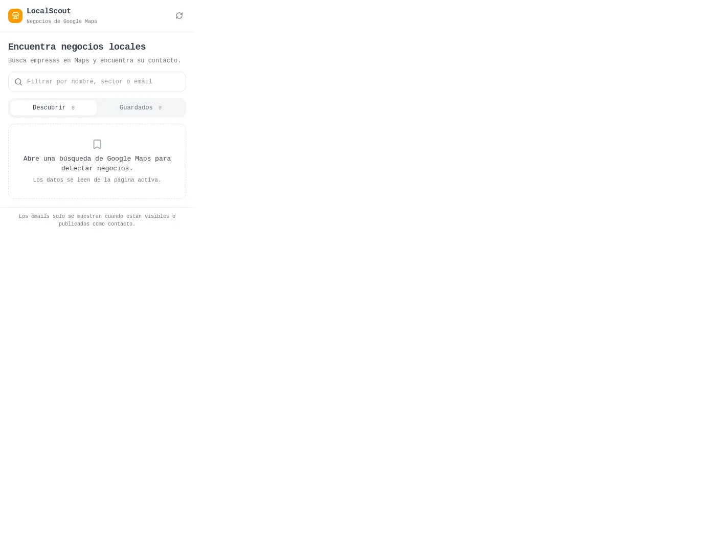 Business Finder Extension