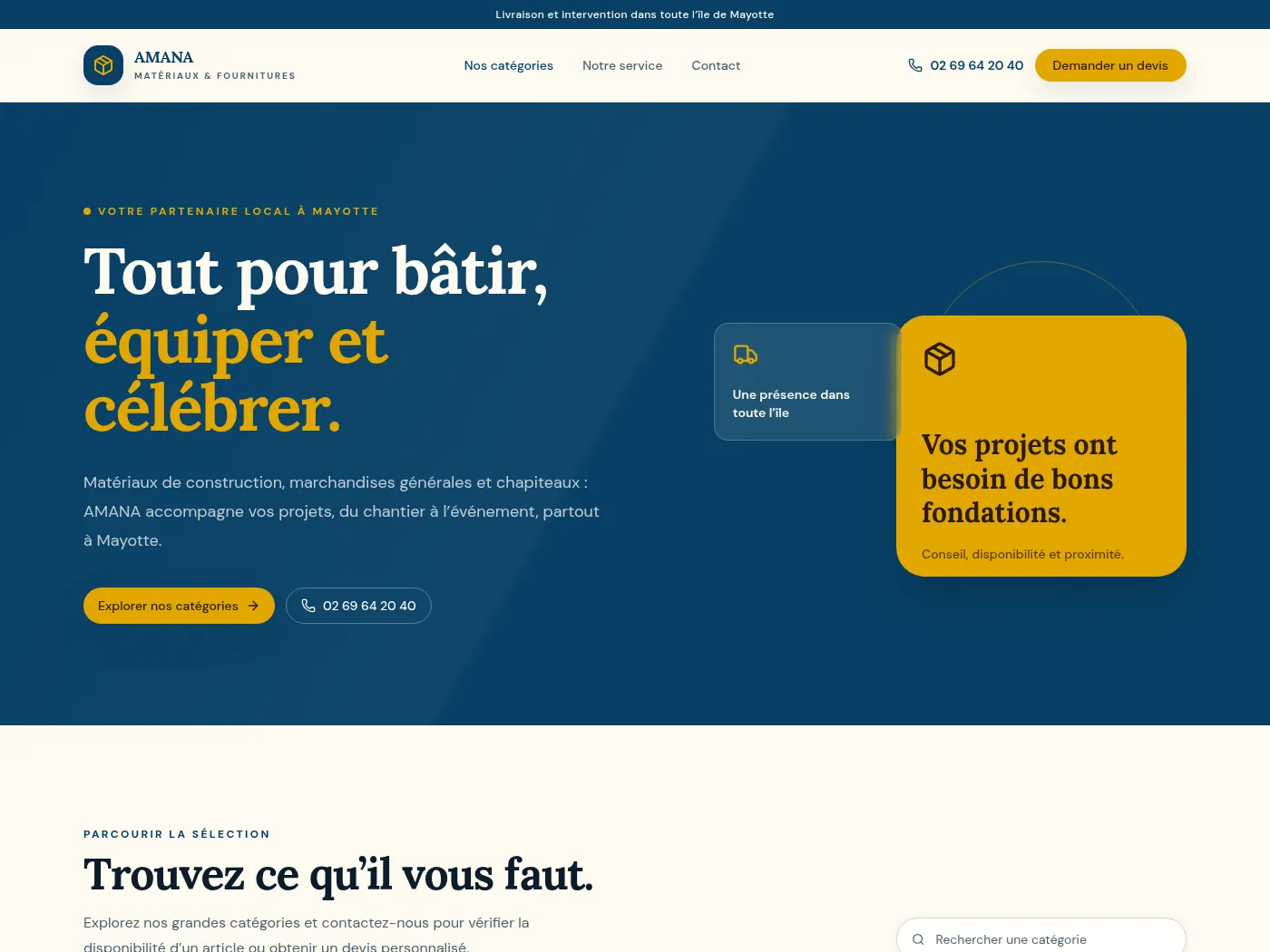 AMANA Online Storefront