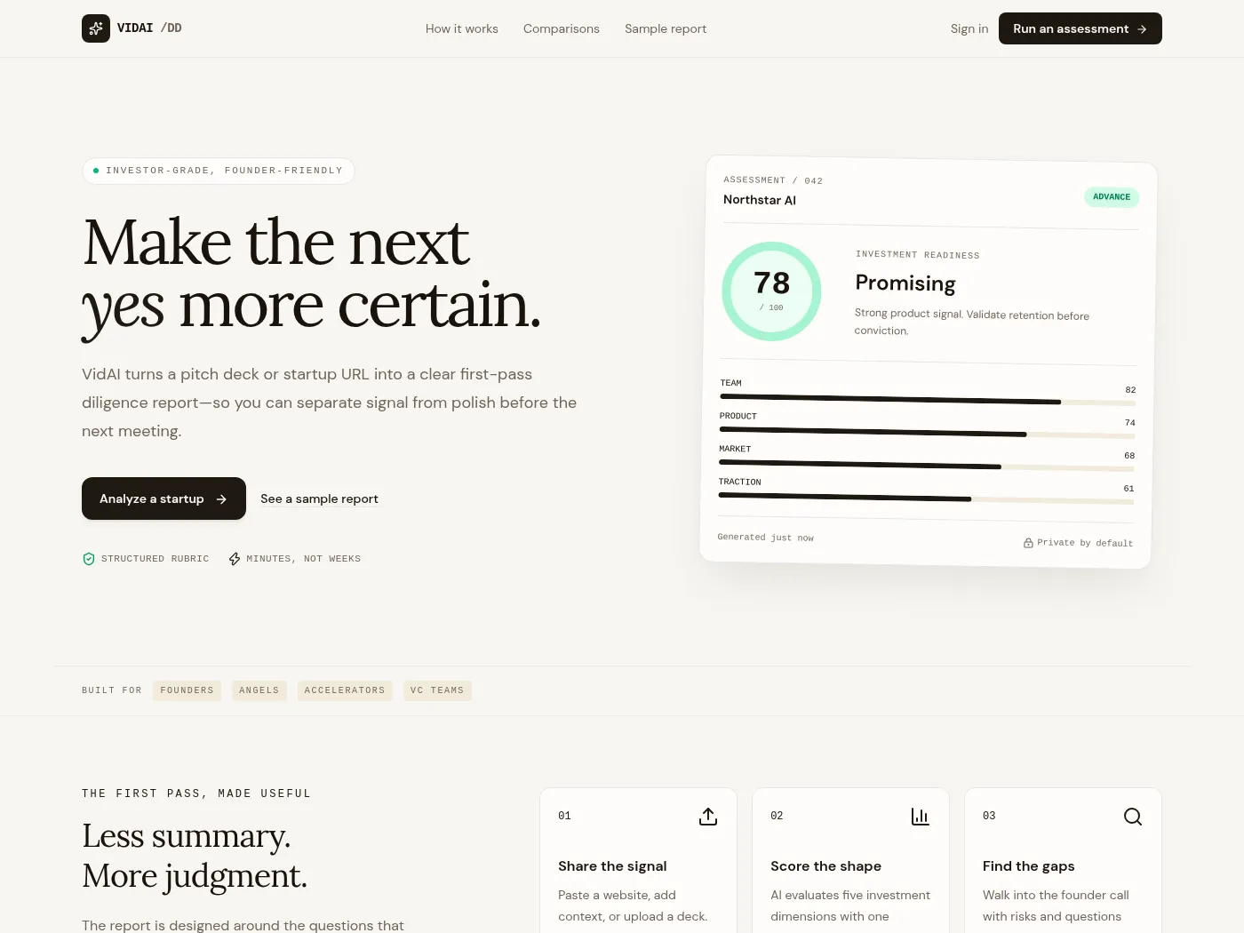 VidAI Report Analyzer
