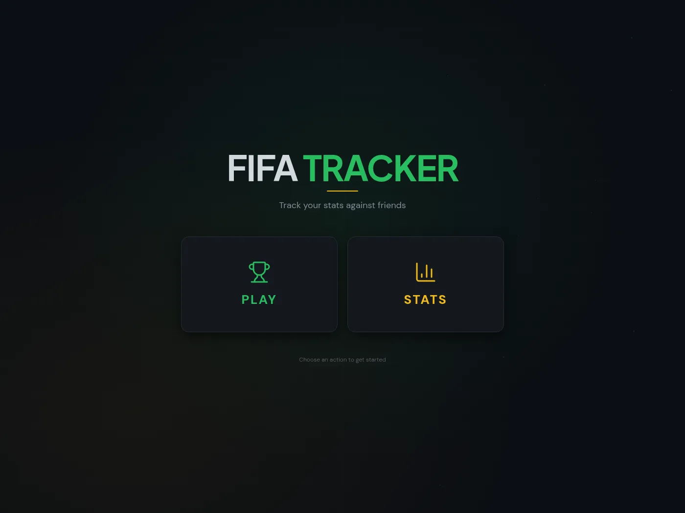 FIFA Friends Tracker