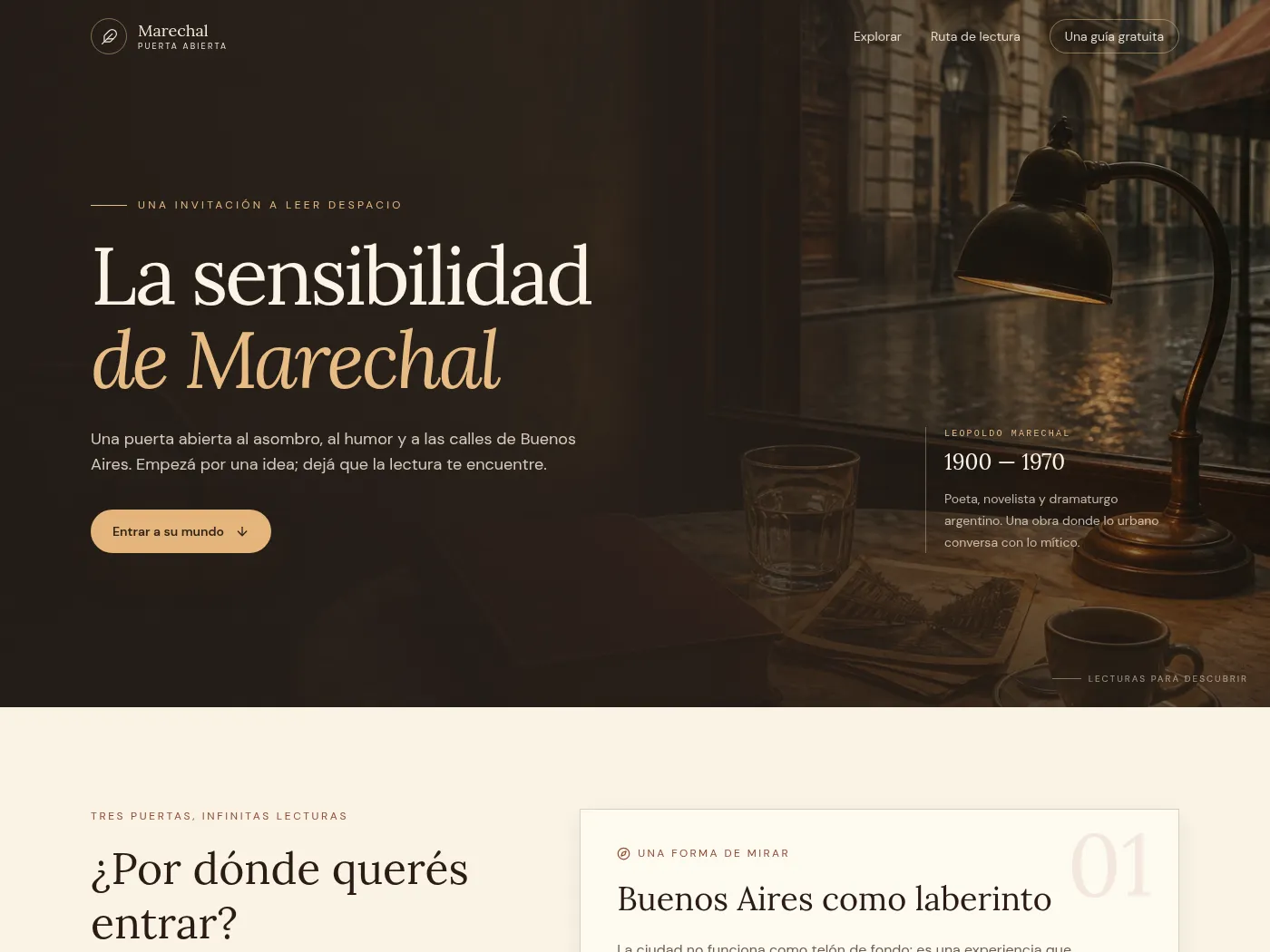 Sensibilidad Marechal Free