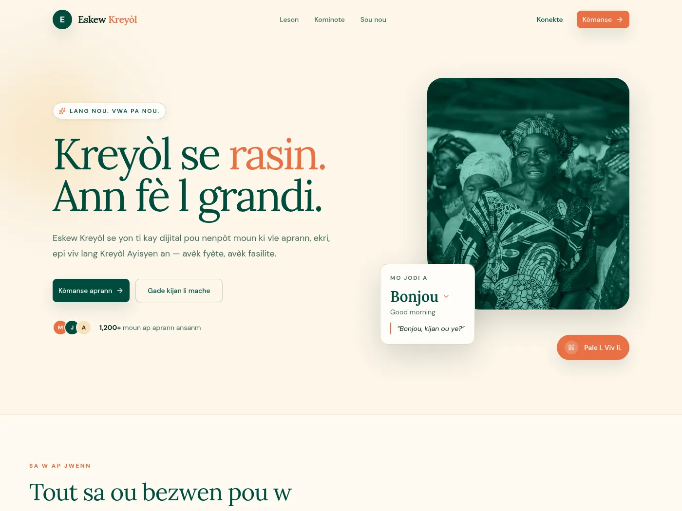 Eskew Kreyòl App
