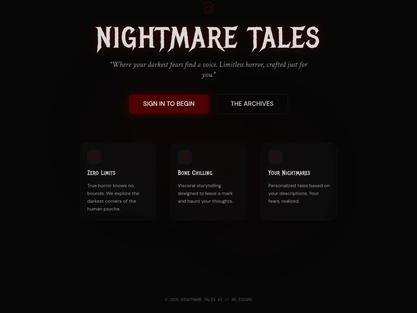 Nightmare Tales AI