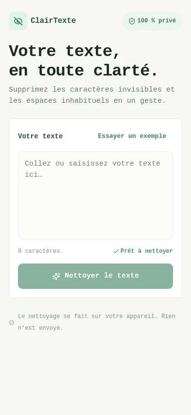 AI Text Symbol Cleaner