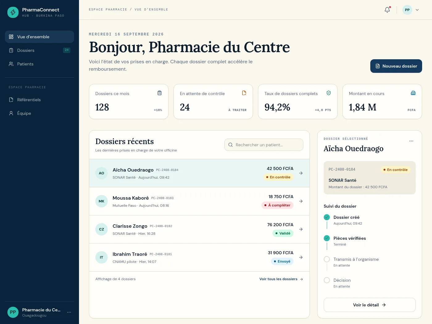 PharmaConnect Hub
