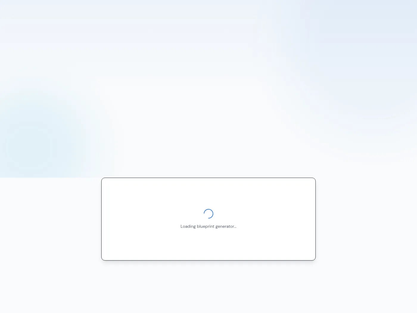 Site Blueprint Hub