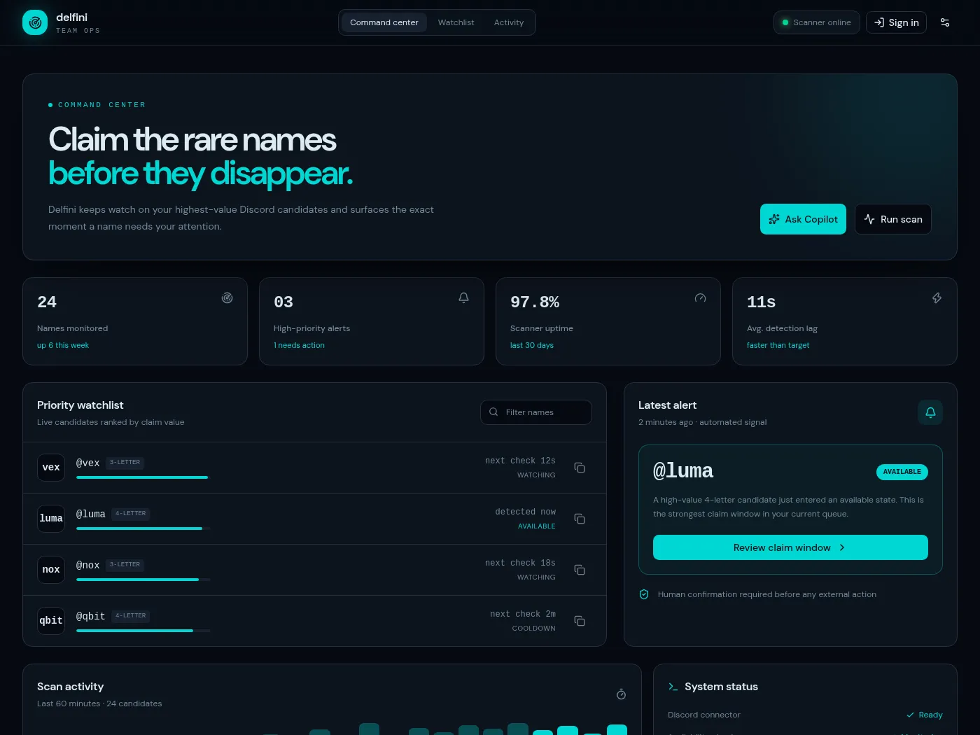 Discord Name Sniper