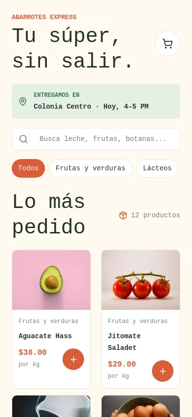 Abarrotes Express App