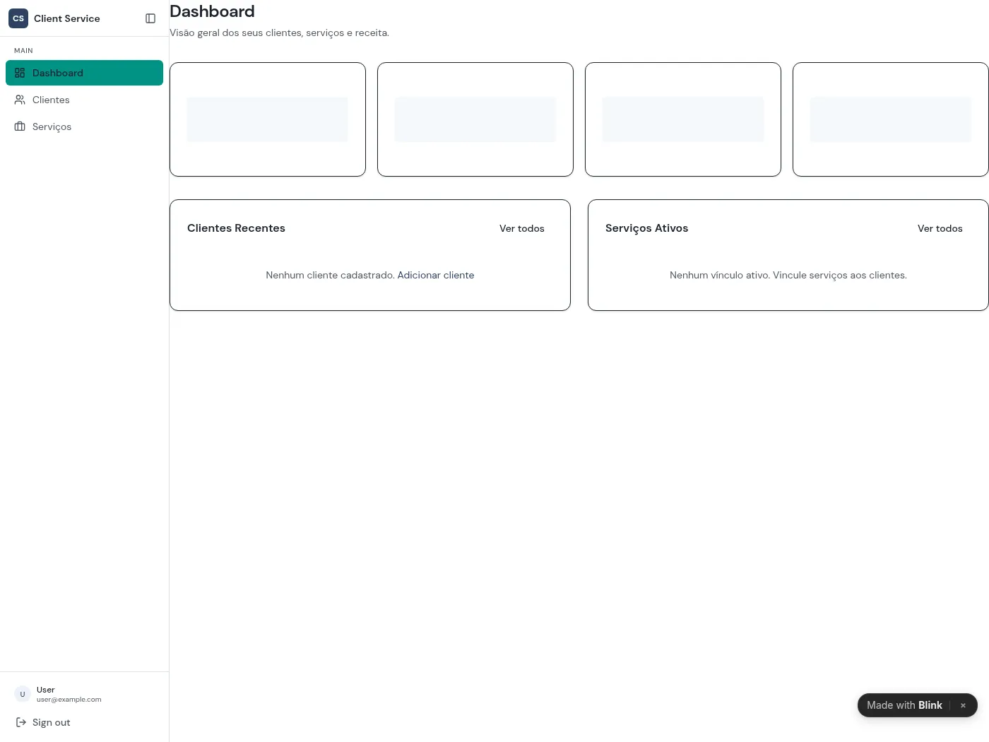 Client Service Organizer