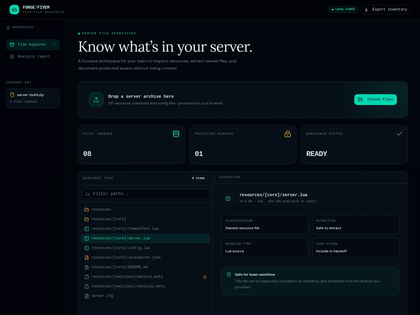 FiveM Server File Tool