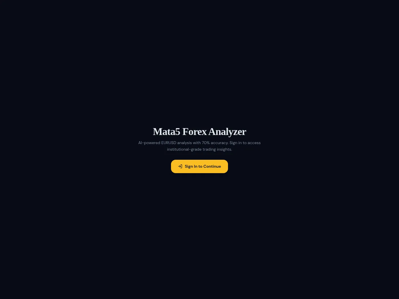 Mata5 Forex Analyzer