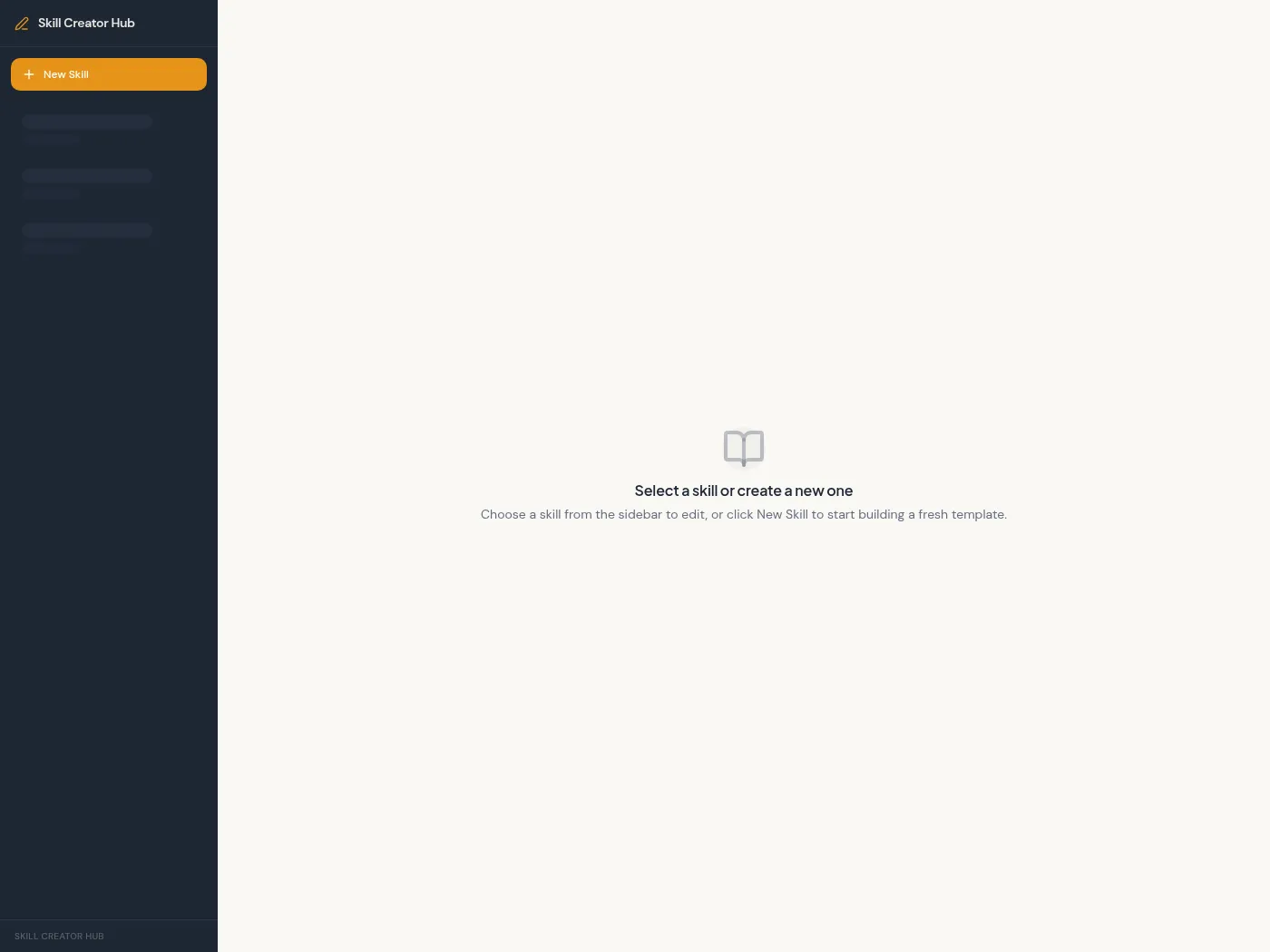Skill Creator Hub