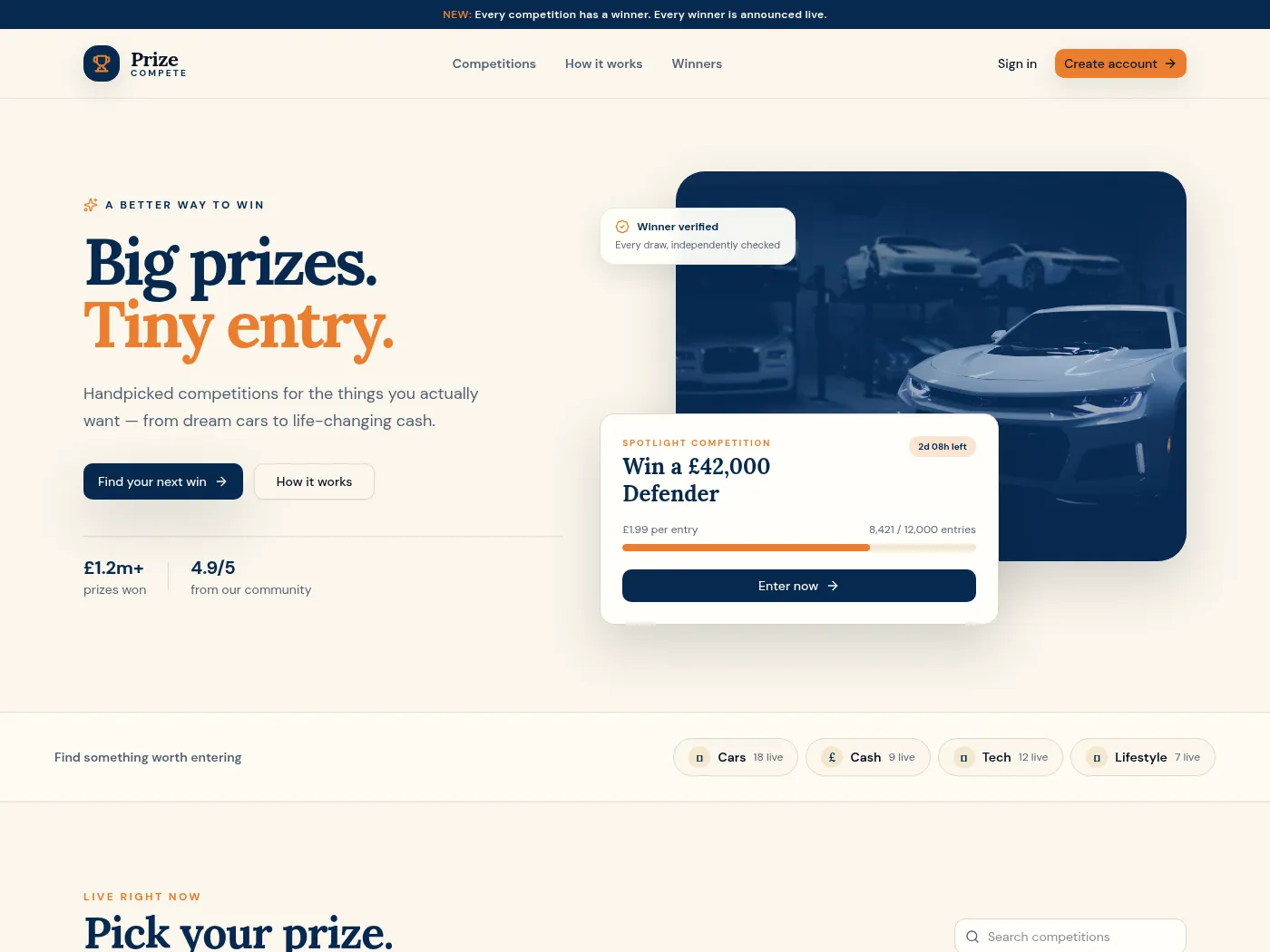 PrizeCompete