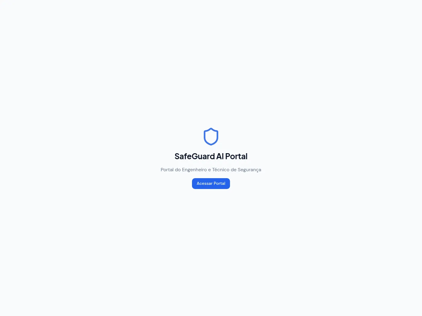 SafeGuard AI Portal