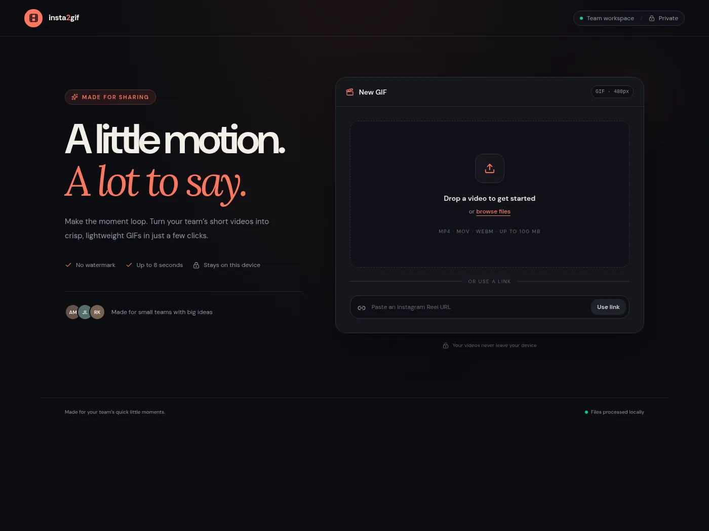 Insta2GIF AI
