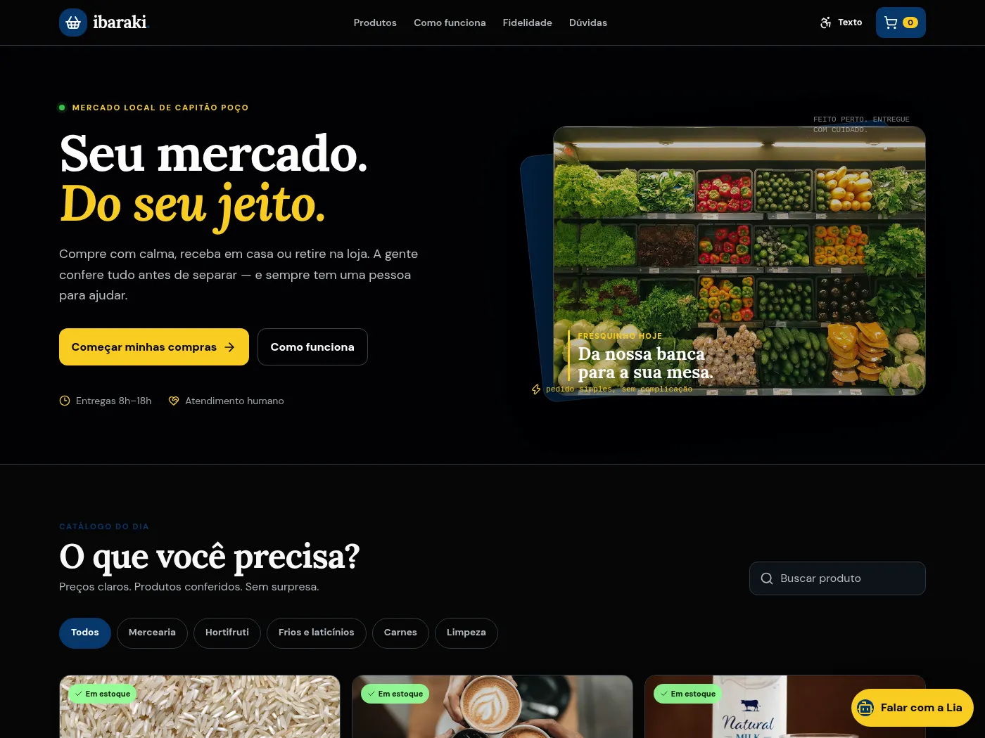 Ibaraki Supermercado Online