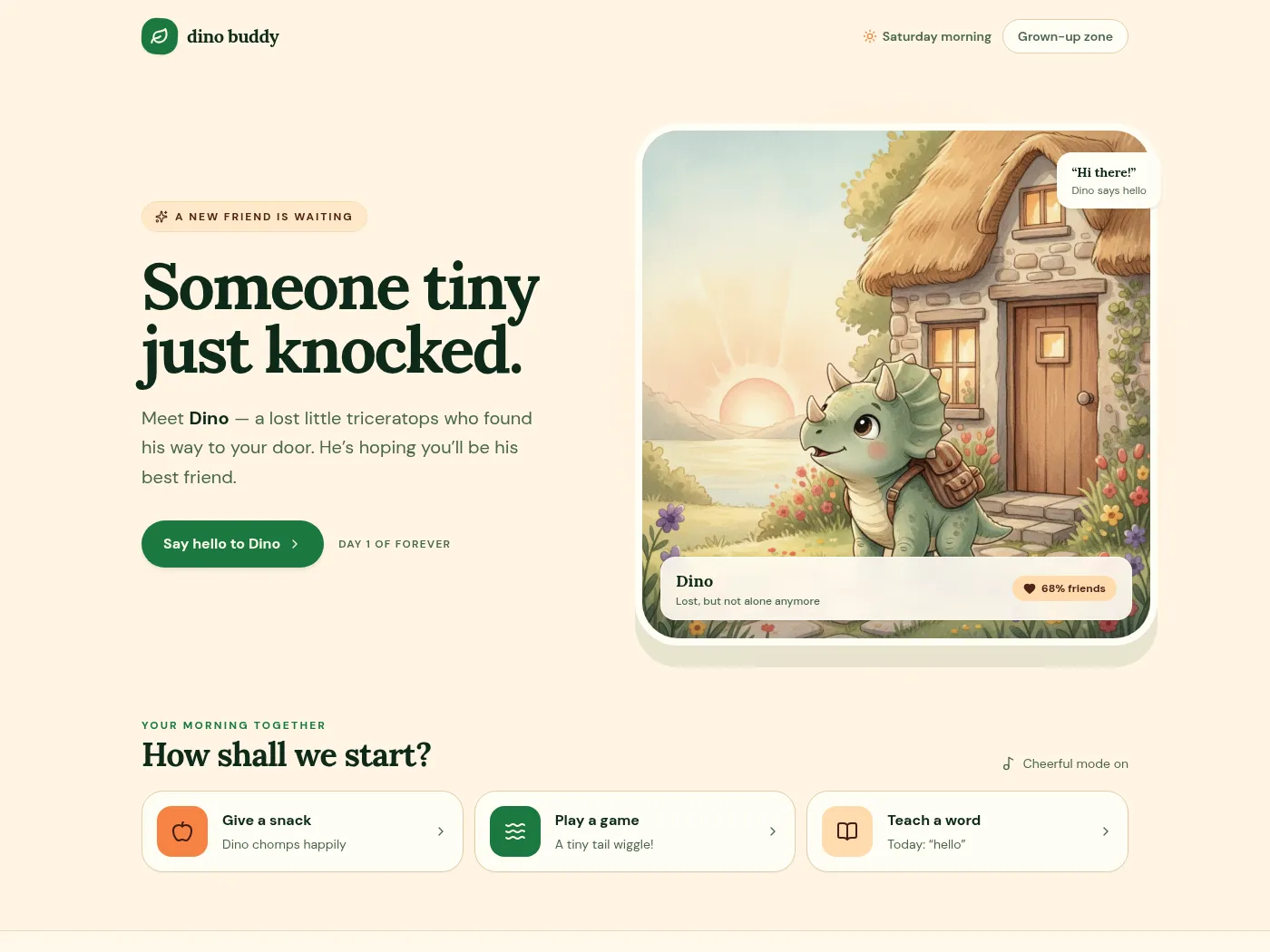 Dino Buddy Companion