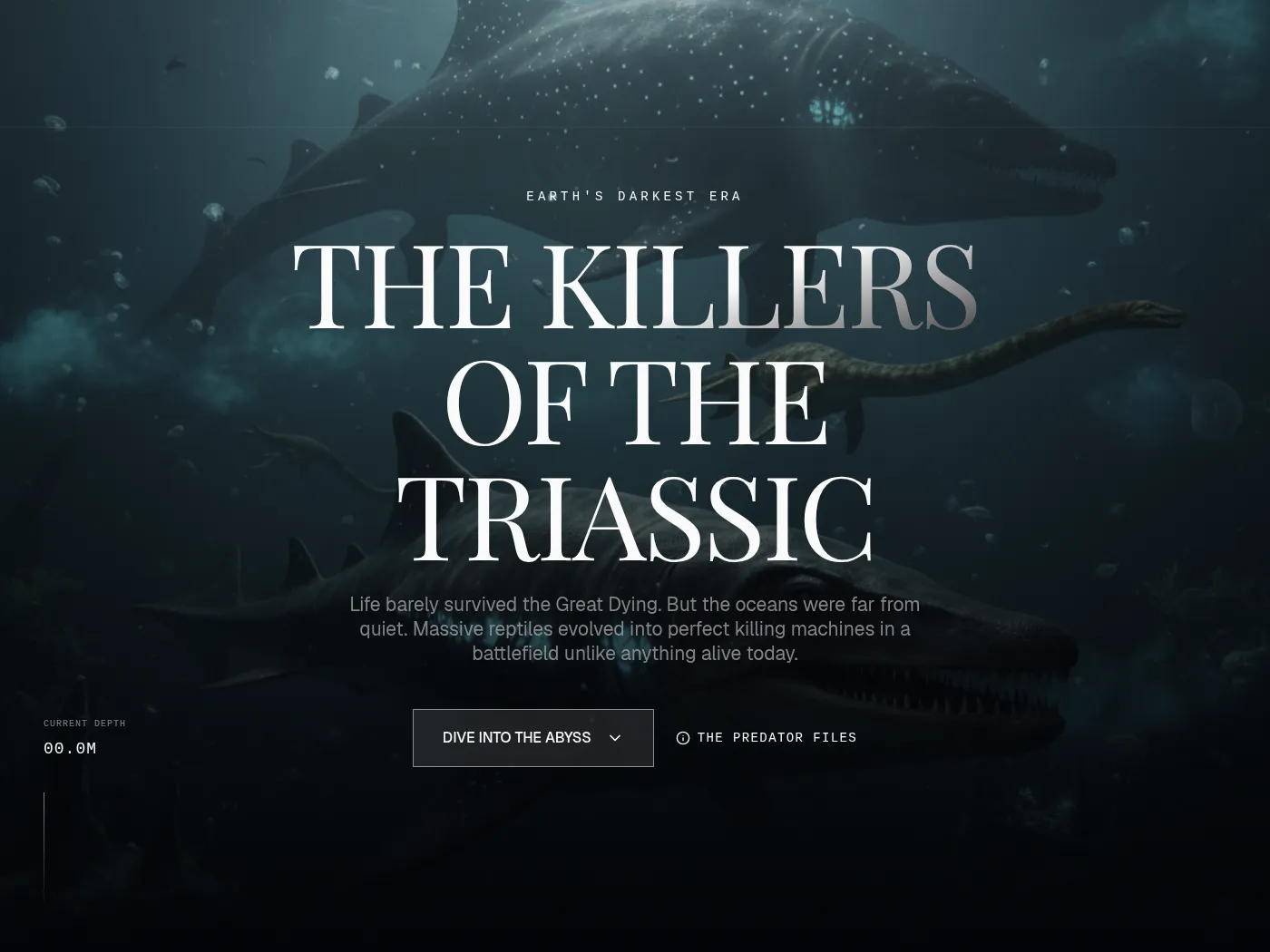 Prehistoric Sea Predators