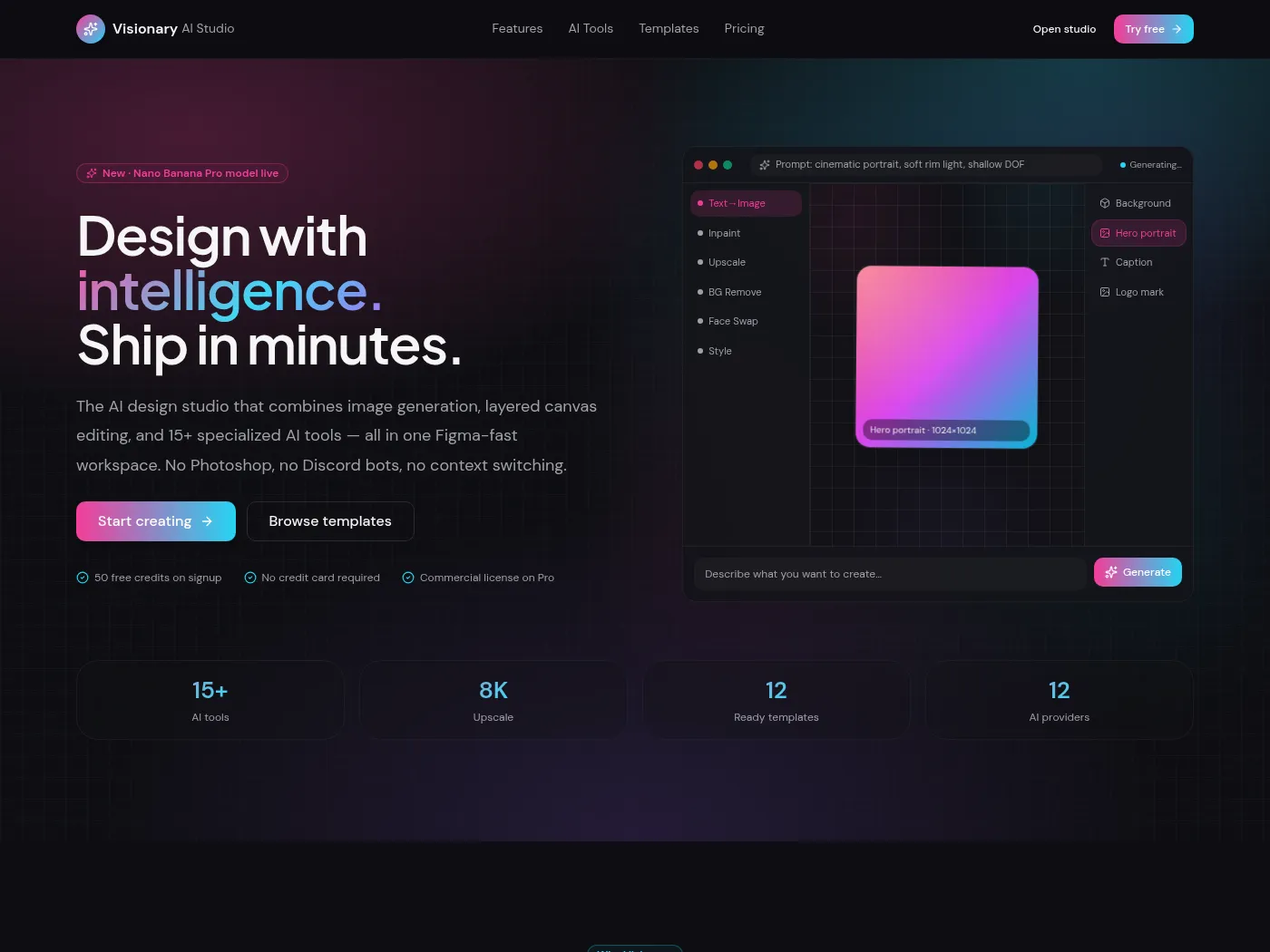 Visionary AI Studio