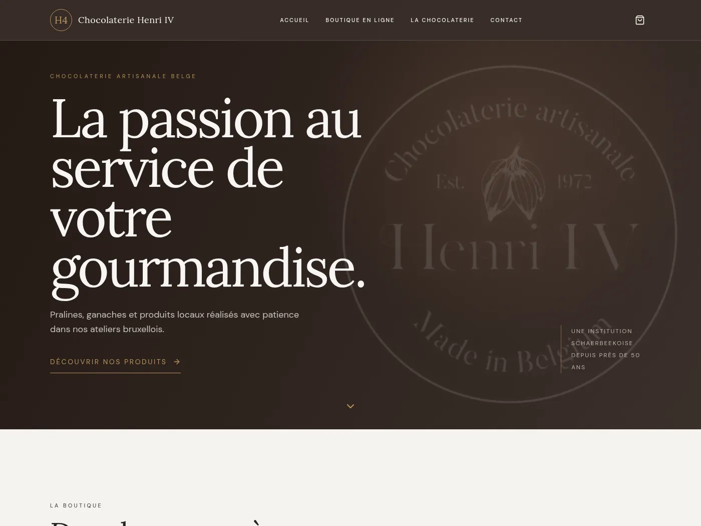 Chocolaterie Henri4 Clone