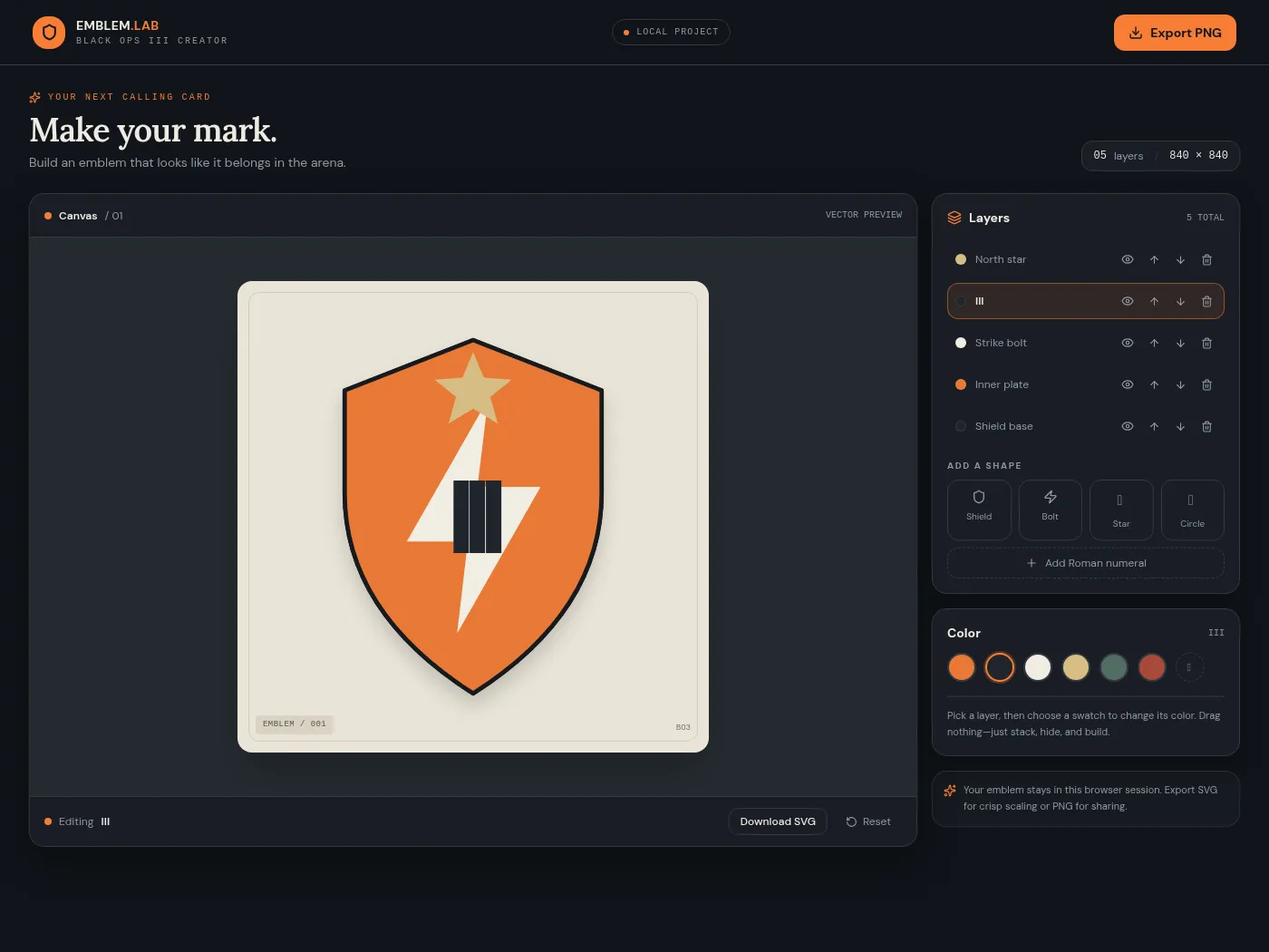 BO3 Emblem Creator