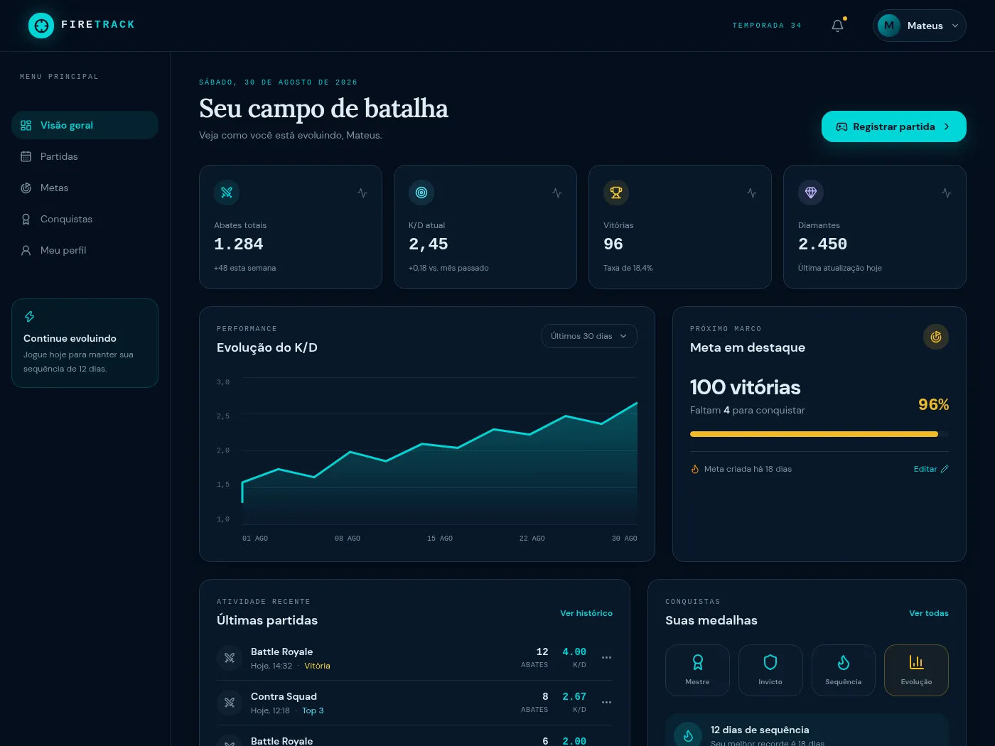 Free Fire Progress Tracker