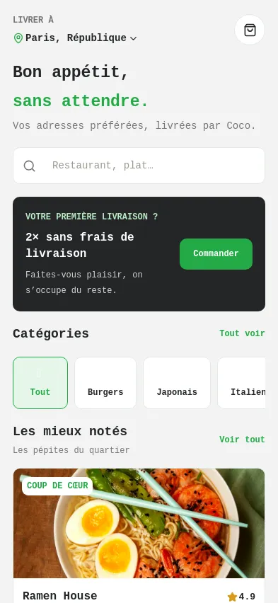 CocoDelivery Eats