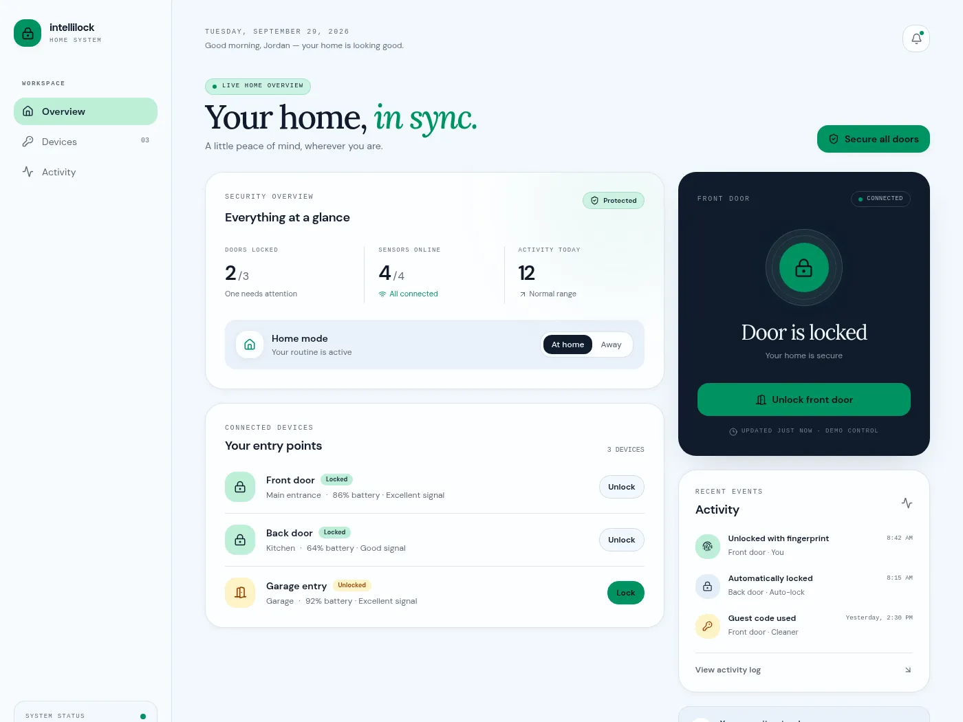 IntelliLock App