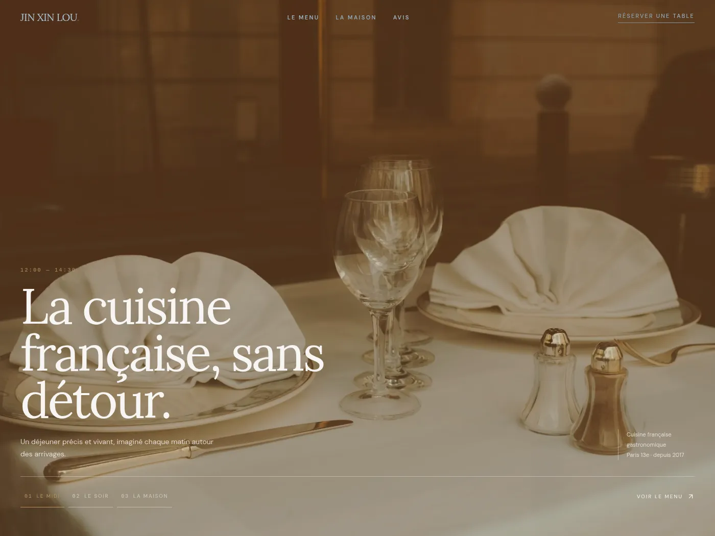 Jin Xin Lou Restaurant Site