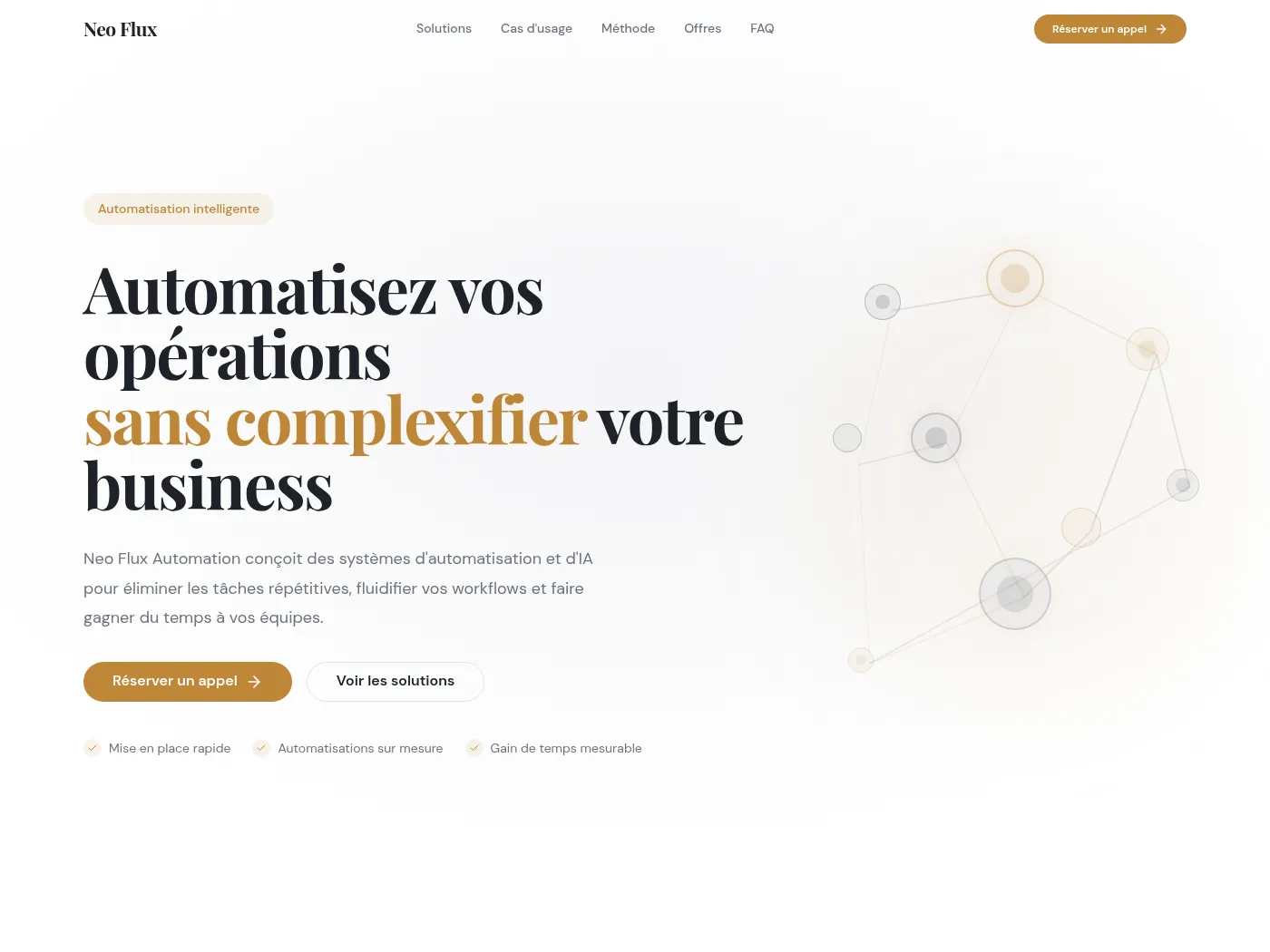 Neo Flux Automation Site