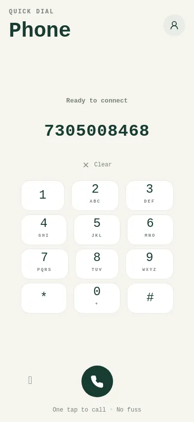 Quick Dialer