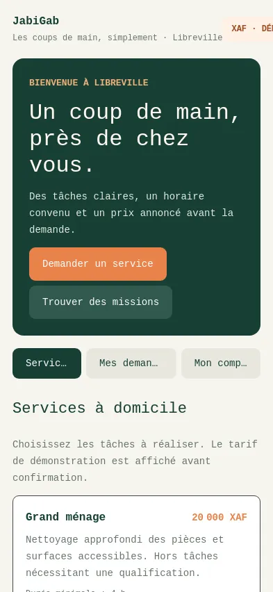 JabiGab Aide Domicile Gabon