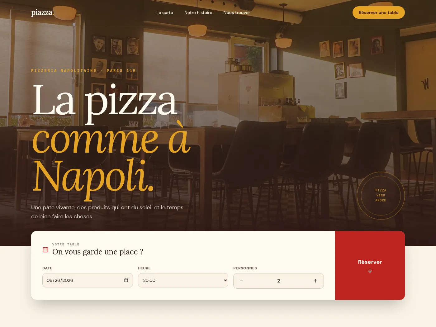 Pizzeria Reservation Hub